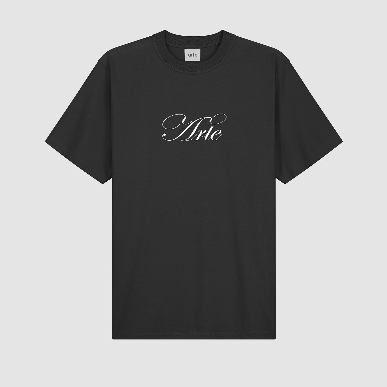 Script Logo T-shirt - Black – Arte Antwerp