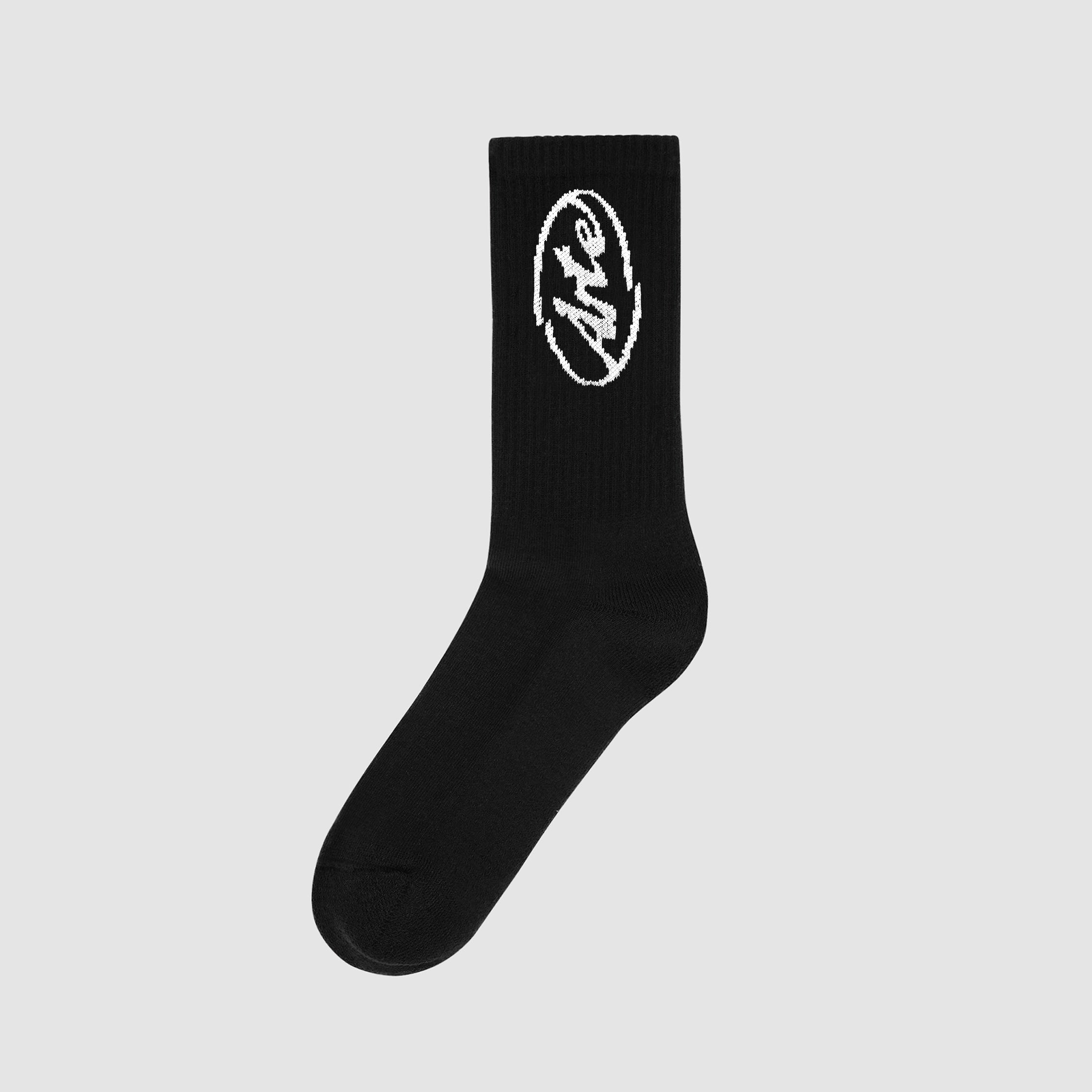 Circle Logo Socks - Black – Arte Antwerp